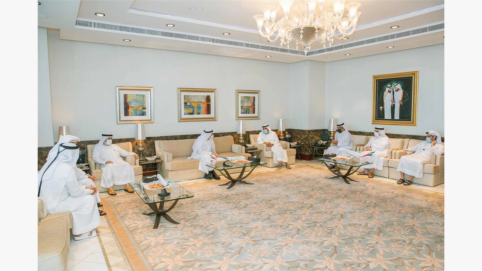 Signing of the MOU between the MOHRE, Dubai Airports Corporation...